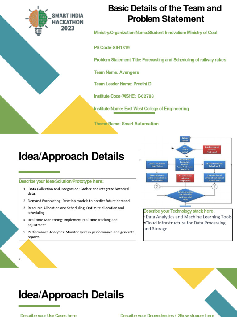 Railway Rake Forecasting Solution | PDF | Analytics | Data