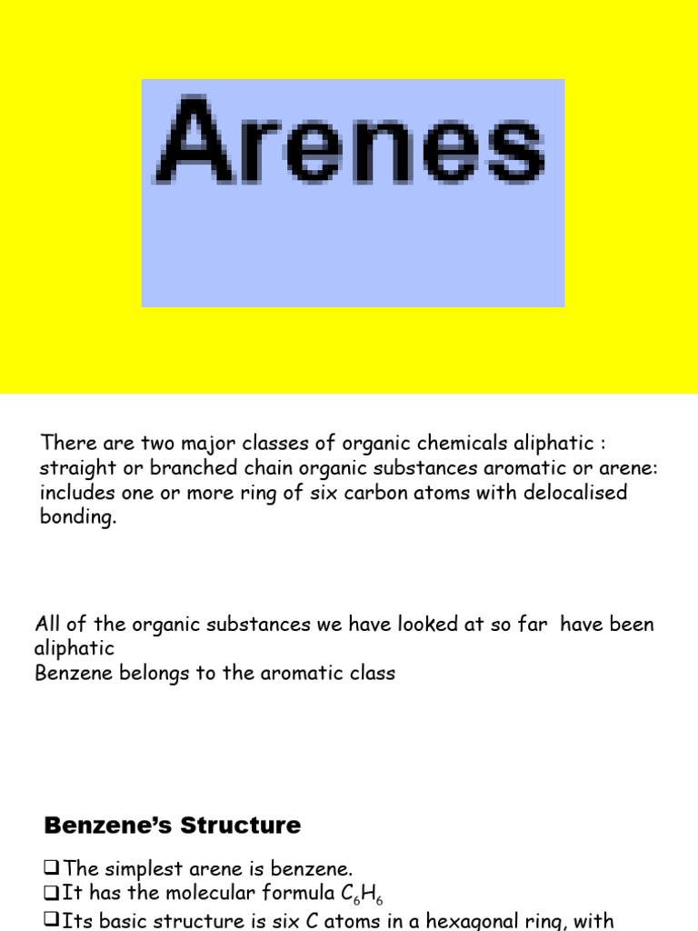 Benzene Structure | PDF | Benzene | Chemical Bond