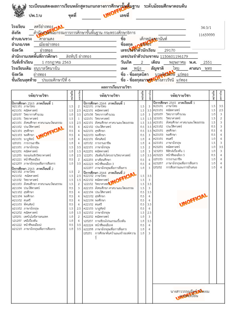 ปพ.1-2565-1-29170 2 | PDF