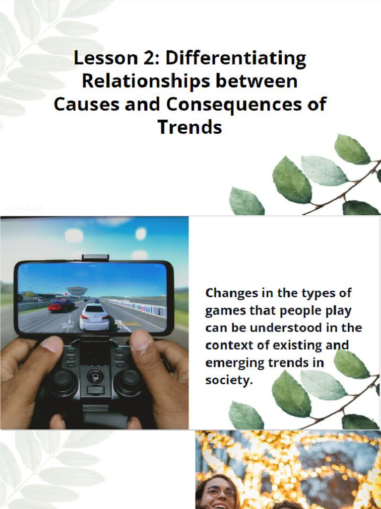 Differentiating Relationships Between Causes and Consequences | PDF