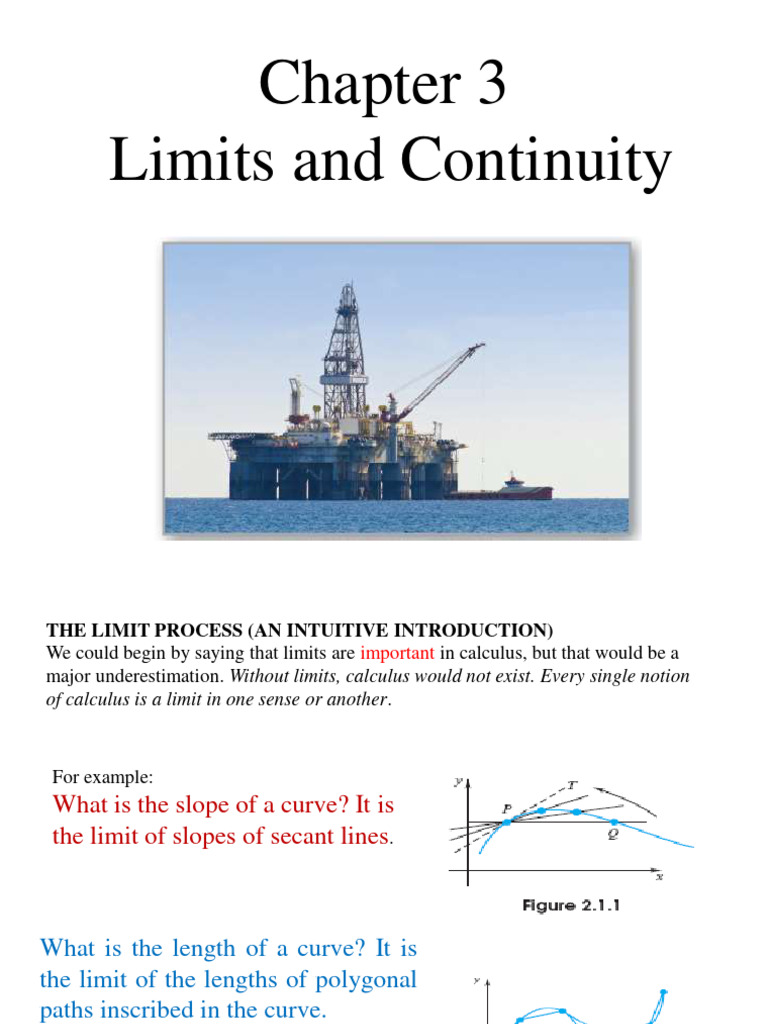 Understanding Limits and Continuity in Calculus | PDF | Continuous ...