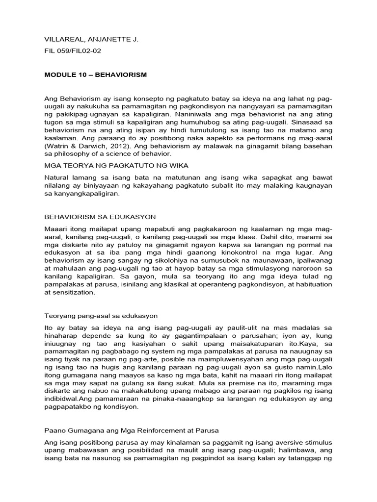 P2 Proyekto Fil 059 | PDF