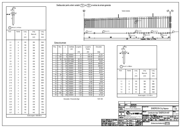 R-717 Extras Armare Tip GP100 | PDF