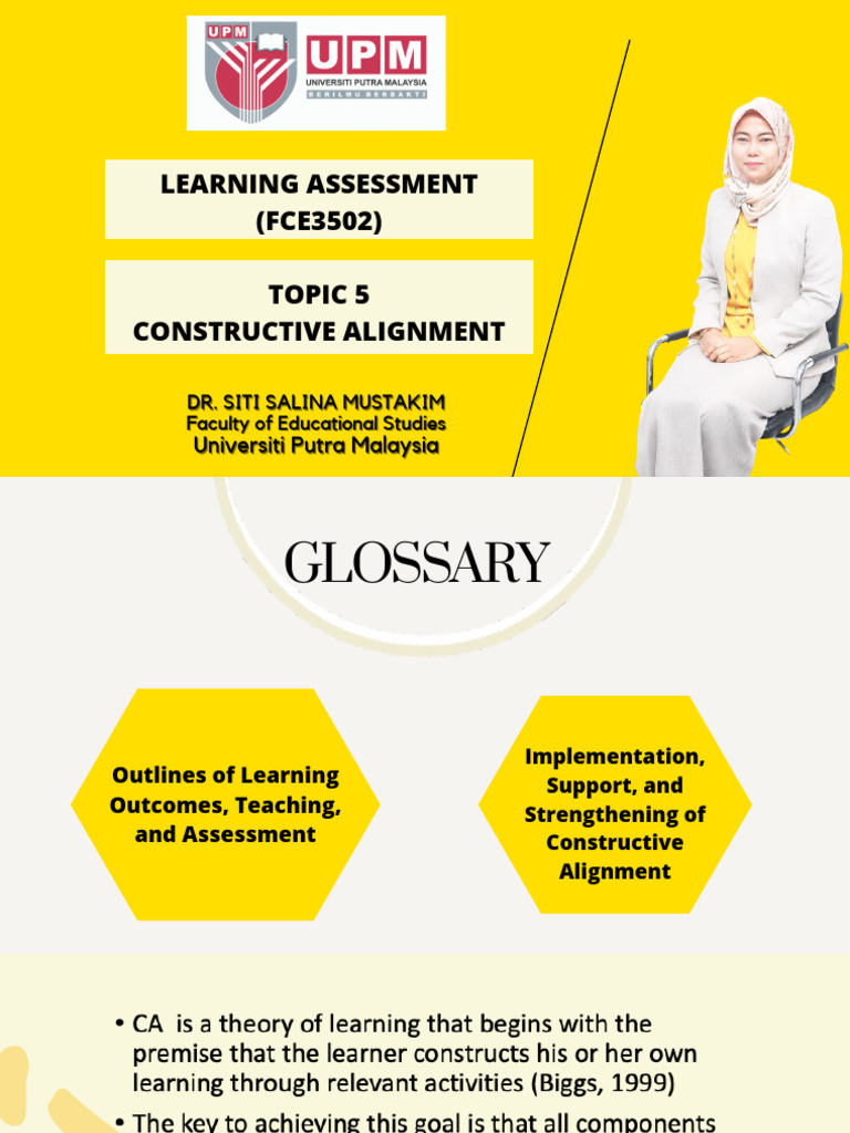 Topic 5 Constructive Alignment Pdf