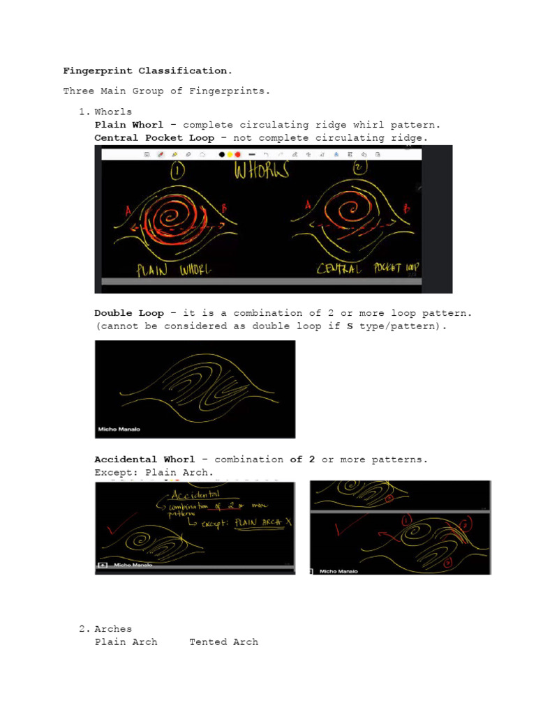 Fingerprint Classification | PDF