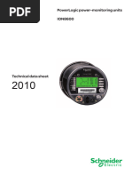 ION8650A Power Quality Meter Datasheet | PDF | Ac Power | Alternating ...