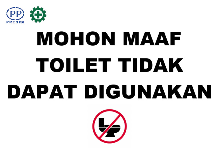 Toilet Rusak | PDF