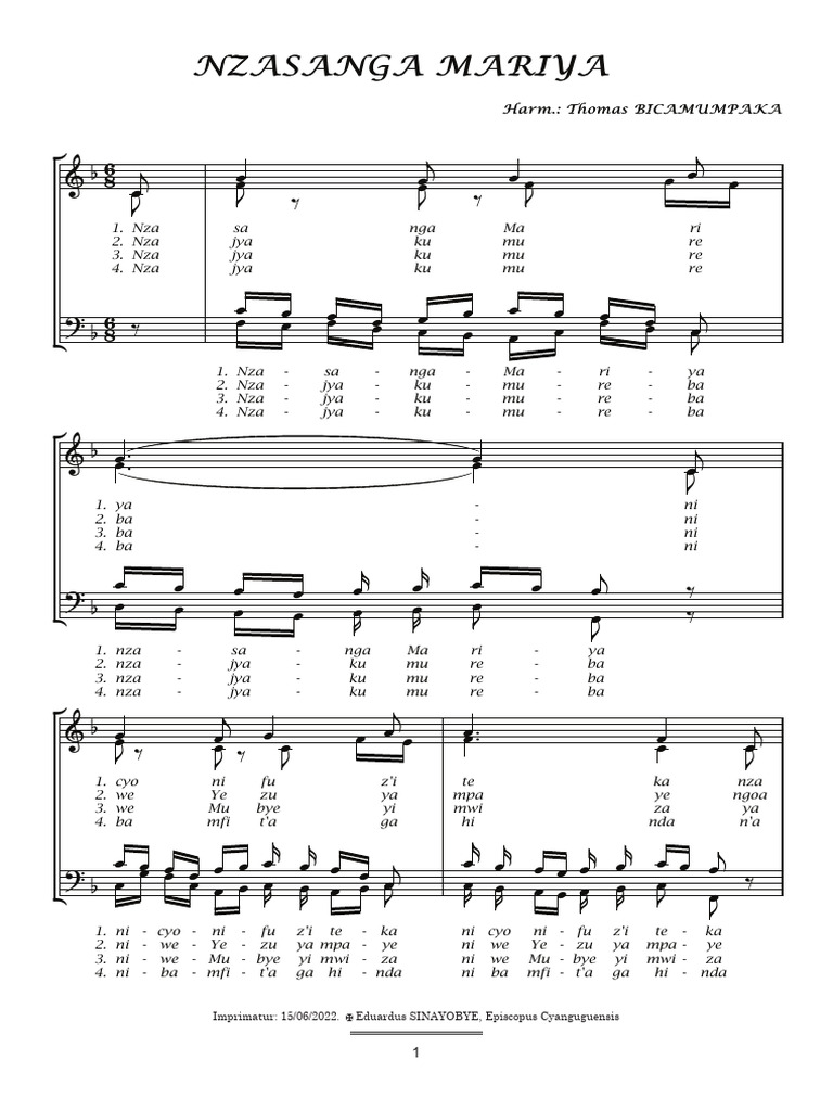 125.nzasanga Mariya 1 | PDF
