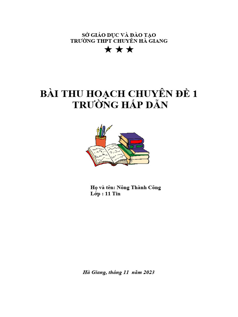 BÁO CÁO TH C HÀNH STEM - TEN LUA NUOC - Nhom 2 - Lop 10 Tin | PDF