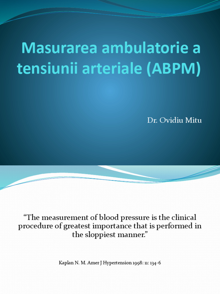24-Hour Blood Pressure Monitoring Results | PDF
