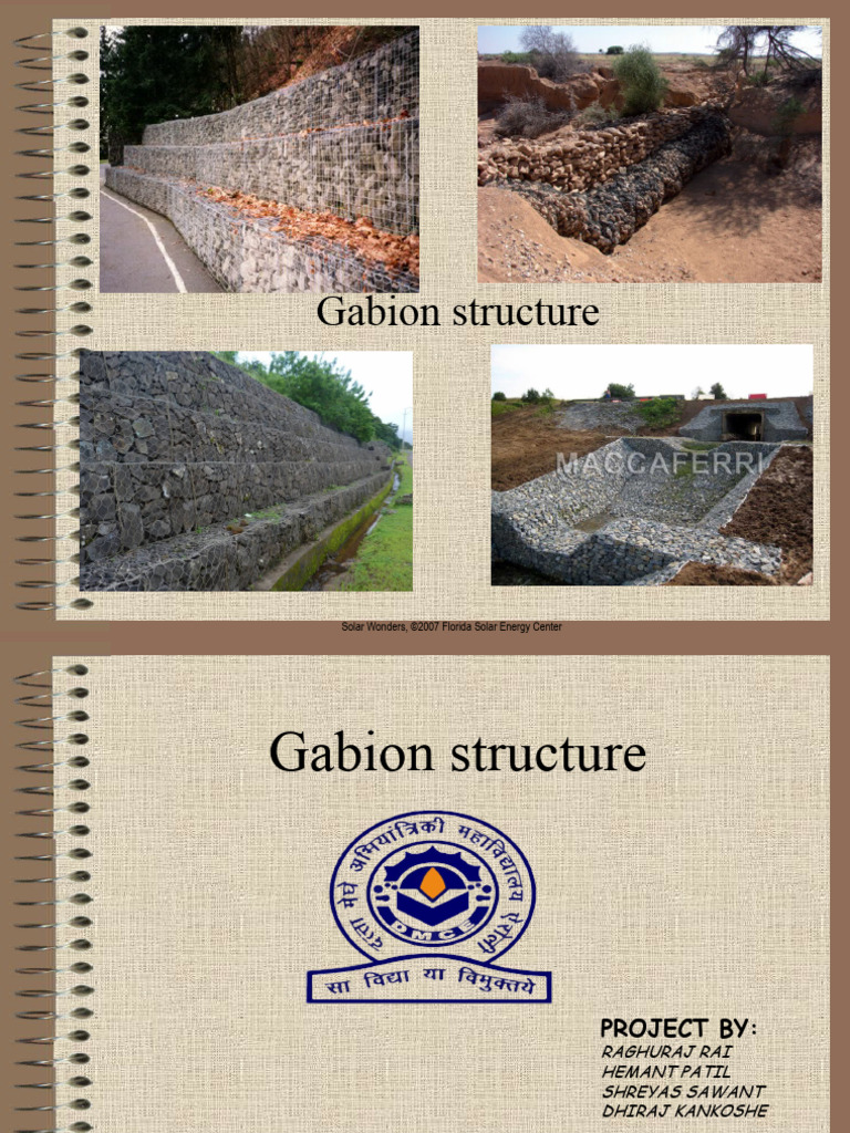 Gabion-Structures Final | PDF
