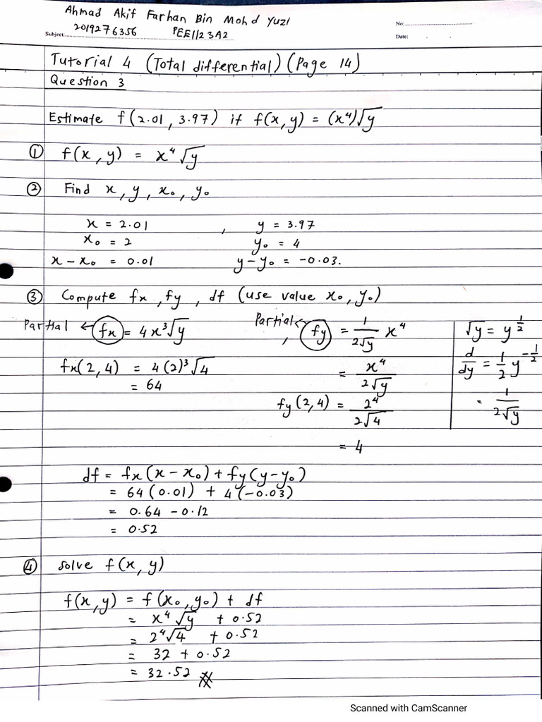 Tutorial 4 Ahmad Akif Farhan Bin Mohd Yuzi | PDF