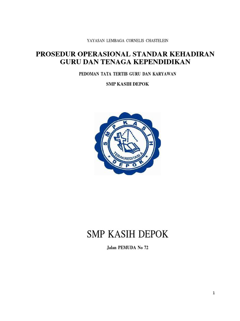 SOP GURU TENDIK Oke | PDF