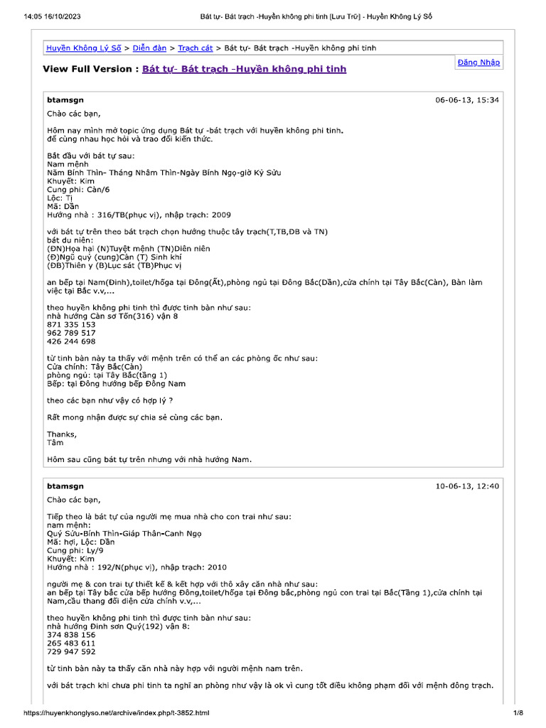 Phoi Hop Bat Tu-Battrach-HKPT | PDF