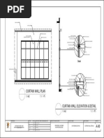 Sheet D Curtain Wall Details | PDF | Dielectric | Glass Applications