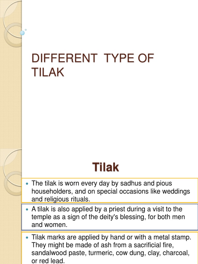 Types of Tilak | Vaishnavism | Theism