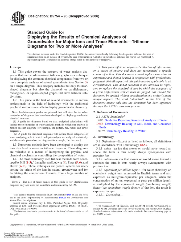 ASTM D5754_1995(R 2006) | PDF