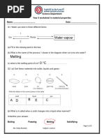 Year 8 Rocks Revision Worksheet | PDF | Rock (Geology) | Petrology