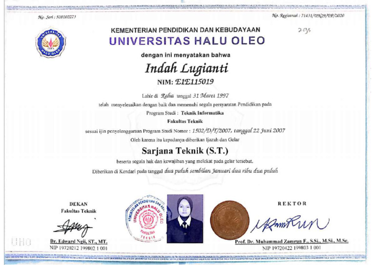 Scan Ijazah - Image | PDF