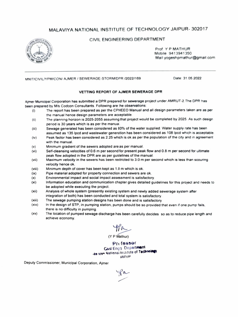 Final Report Ajmer | PDF