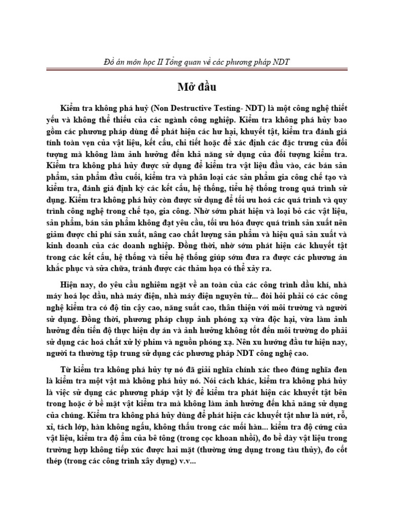 (123doc) - Giao-Trinh-Cac-Phuong-Phap-Do-Va-Kiem-Tra-Khong-Pha-Huy-Ndt | PDF