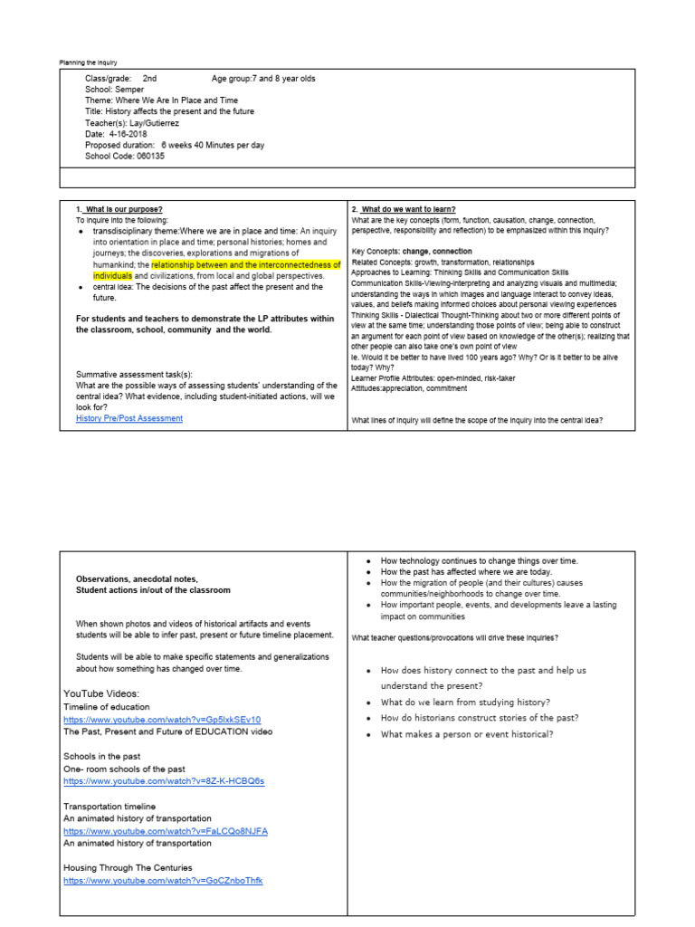 Updated 2nd Where We Are in Place and Time | Download Free PDF ...