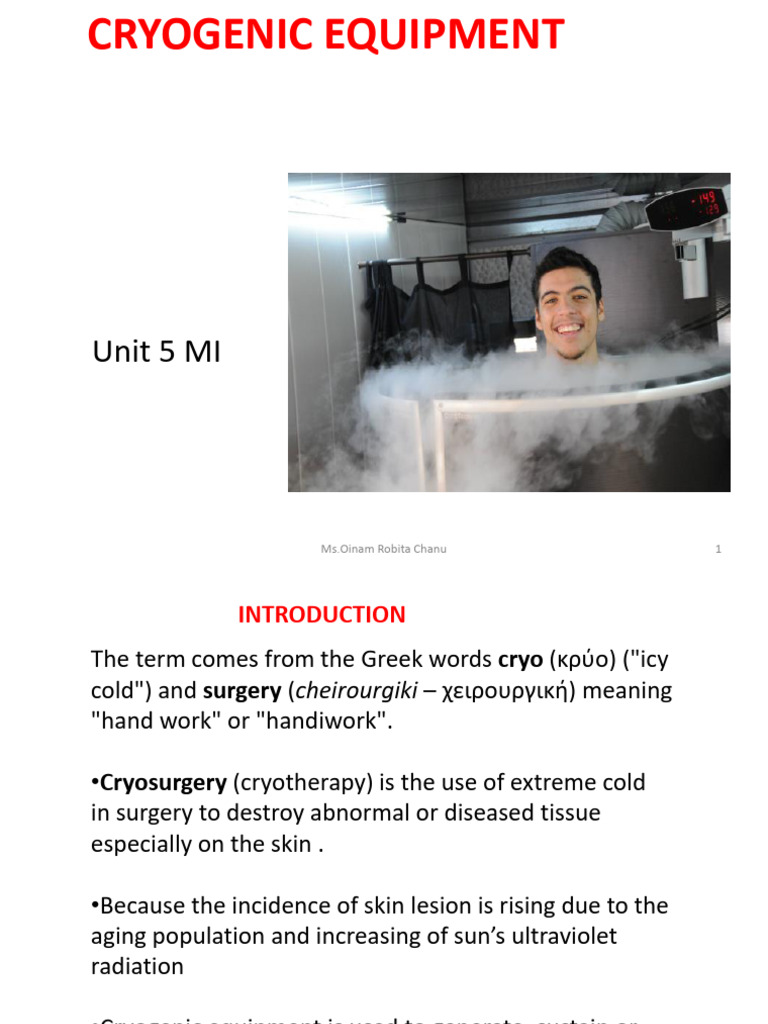 Cryogenic Equipment | PDF | Chemical Process Engineering | Phases Of Matter