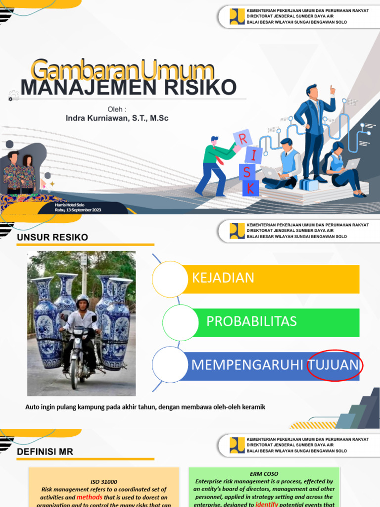 Manajemen Risiko di Kementerian PUPR | PDF | Sains & Matematika