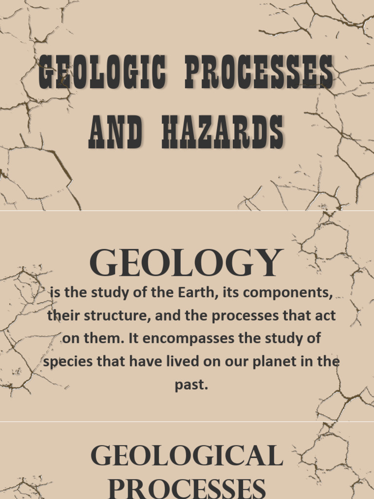 L3 Geologic Processes and Hazards | PDF