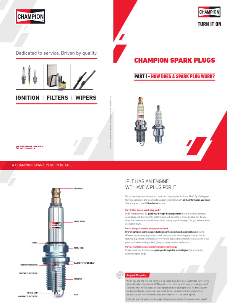 I How Does A Spark Plug Work | PDF