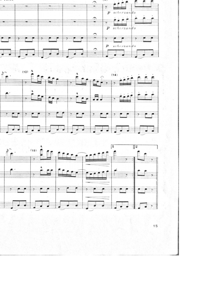 Dancing Solo Cuarteto | PDF