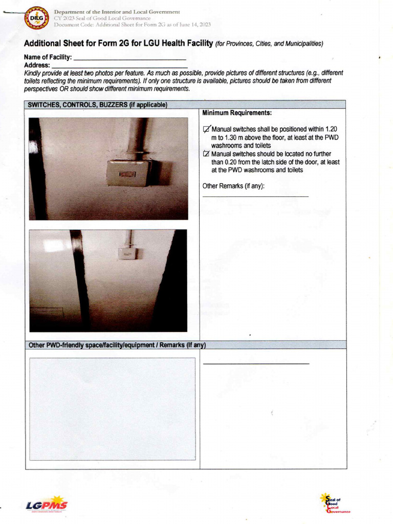 Additional Sheet For Form 2G | PDF