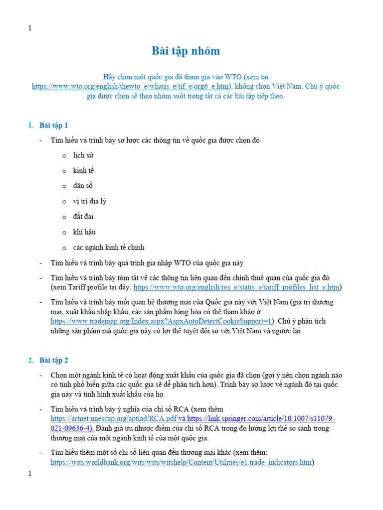 Bai Tap Nhom | PDF