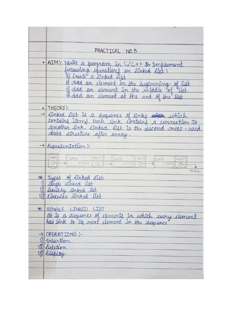 CSE 12 VaibhaviGurve Exp5 DSA | PDF