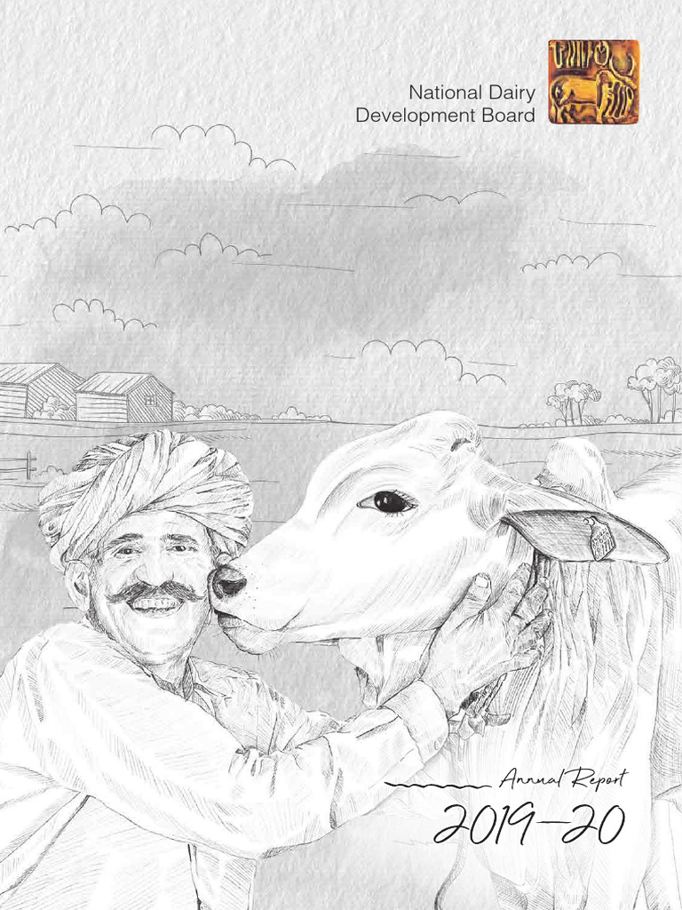 NDDB Annual Report 2019 20 Eng | PDF | Dairy | Milk