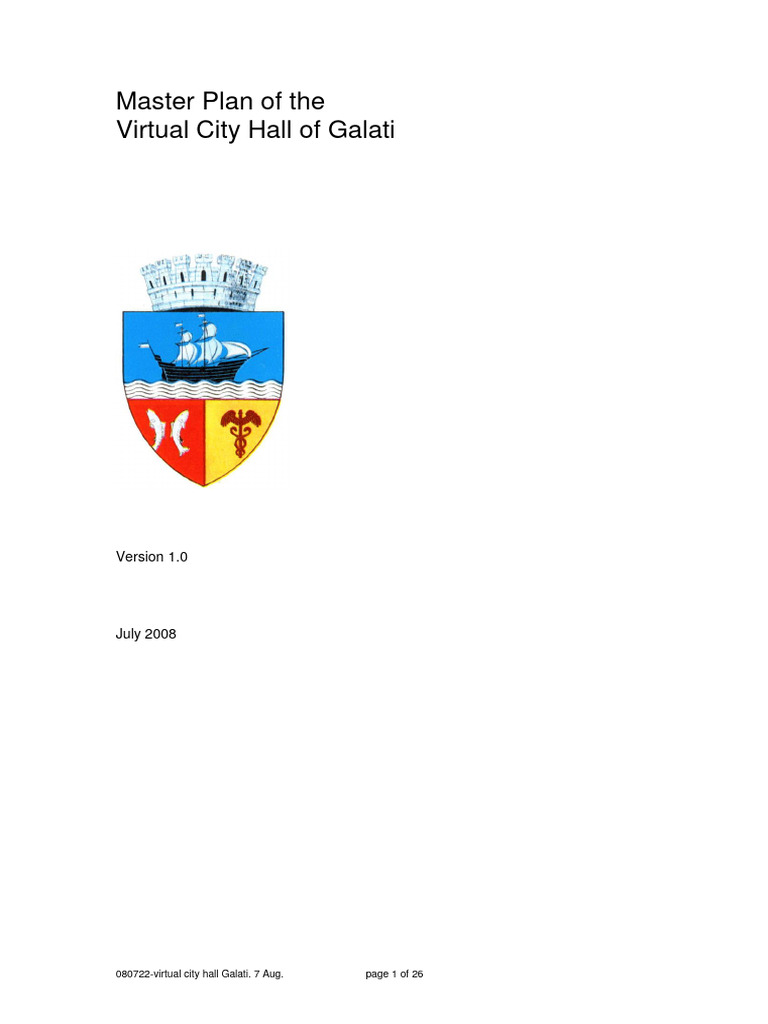 Virtual City Hall | PDF | Interoperability | E Government