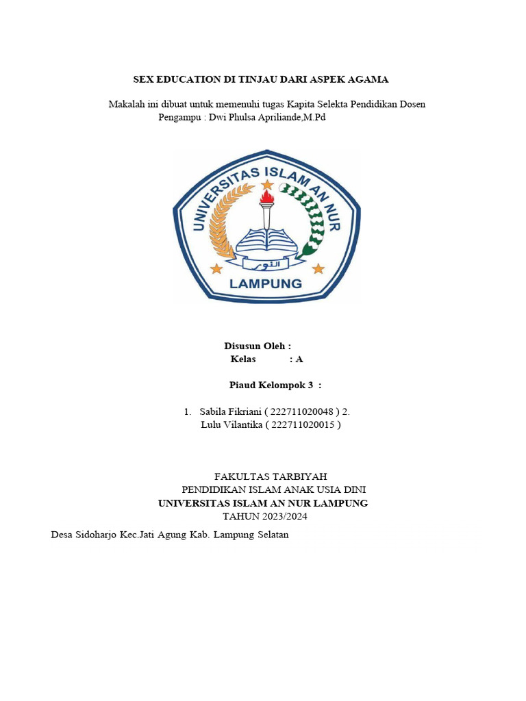 Makalah Bu Dwi | PDF