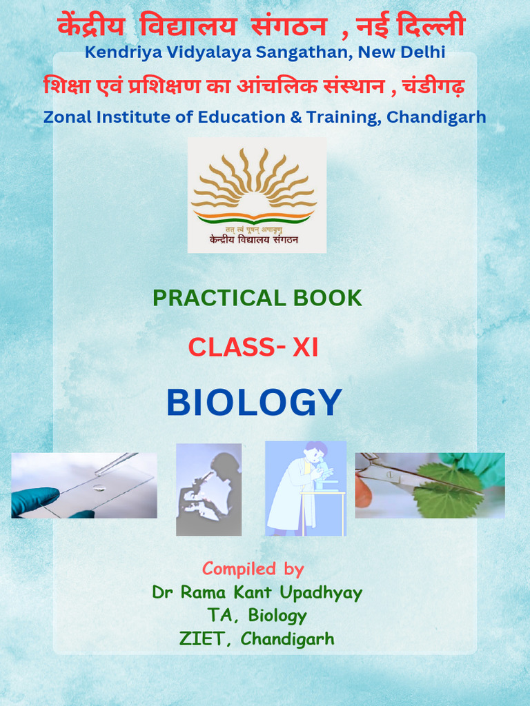 Xi Biology Practical Book | PDF