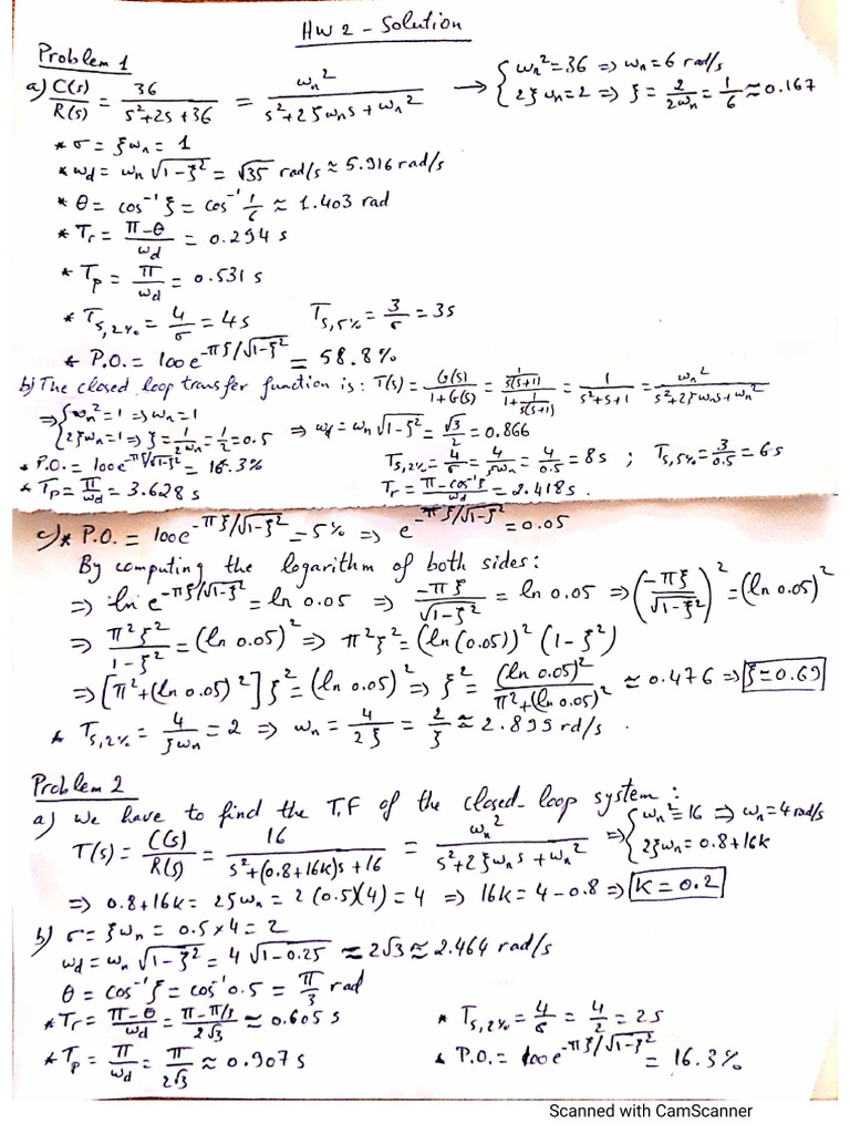 HW2 - Solution | PDF