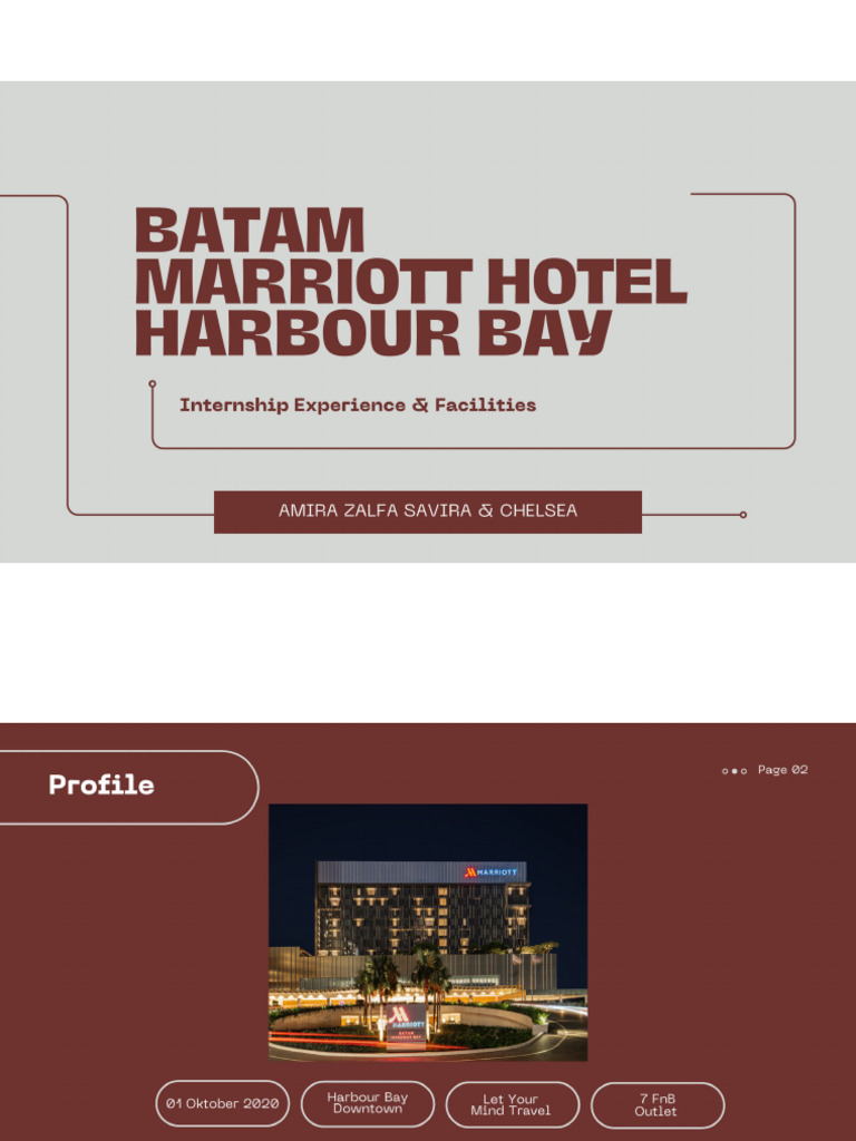 Seminar Magang Marriott | PDF