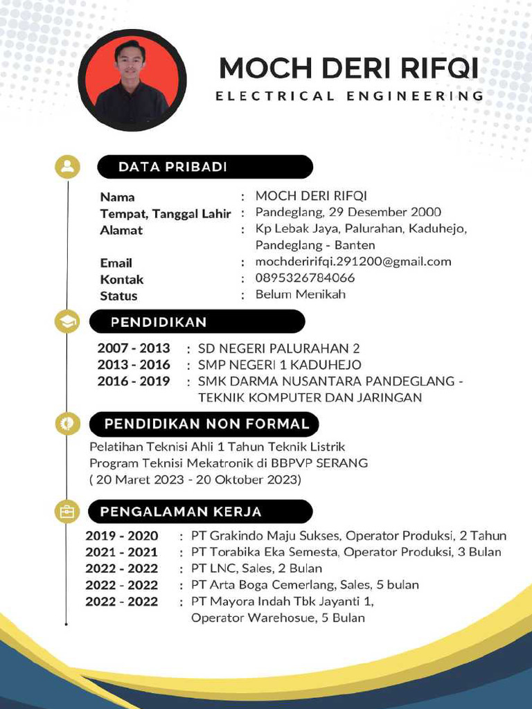 CV Moch Deri Rifqi - Compressed - 11zon | PDF
