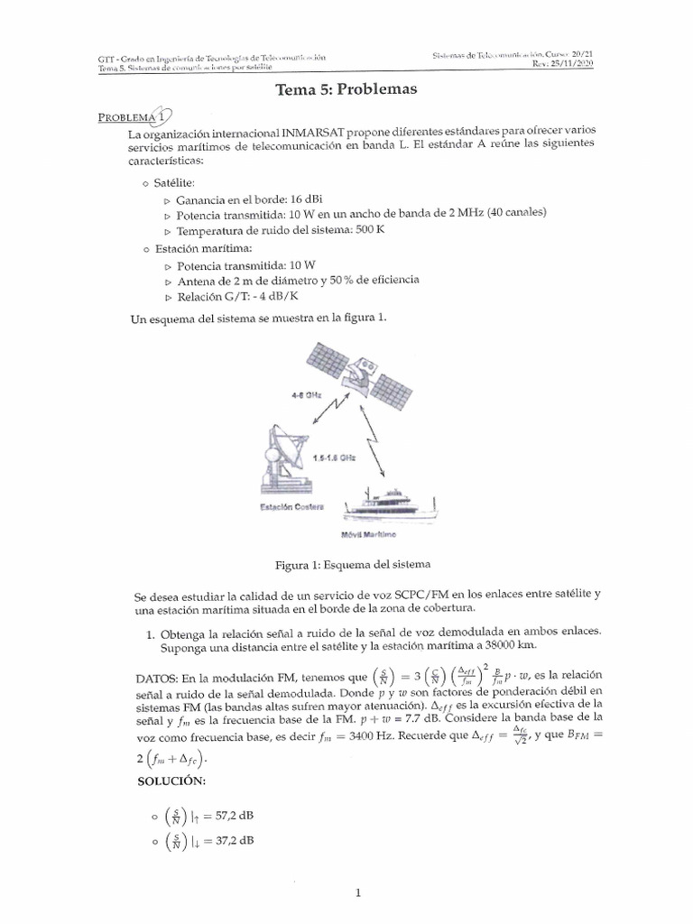 Tema 5 Problemas | PDF