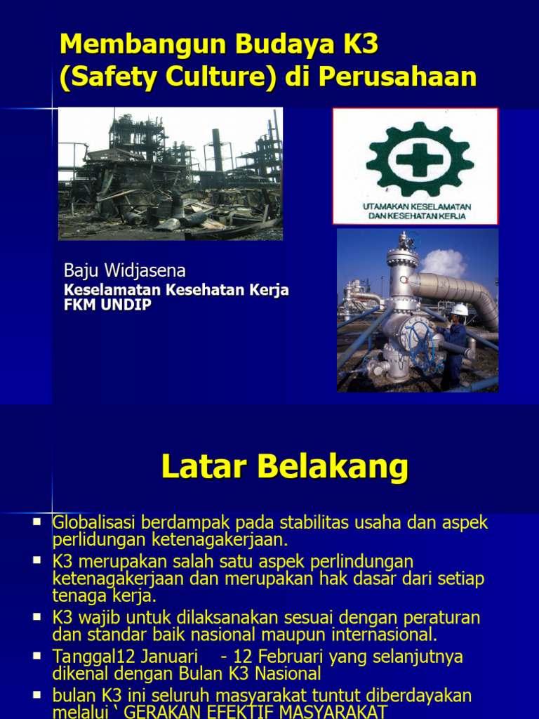 Budaya K3 di Perusahaan: Strategi dan Implementasi | PDF