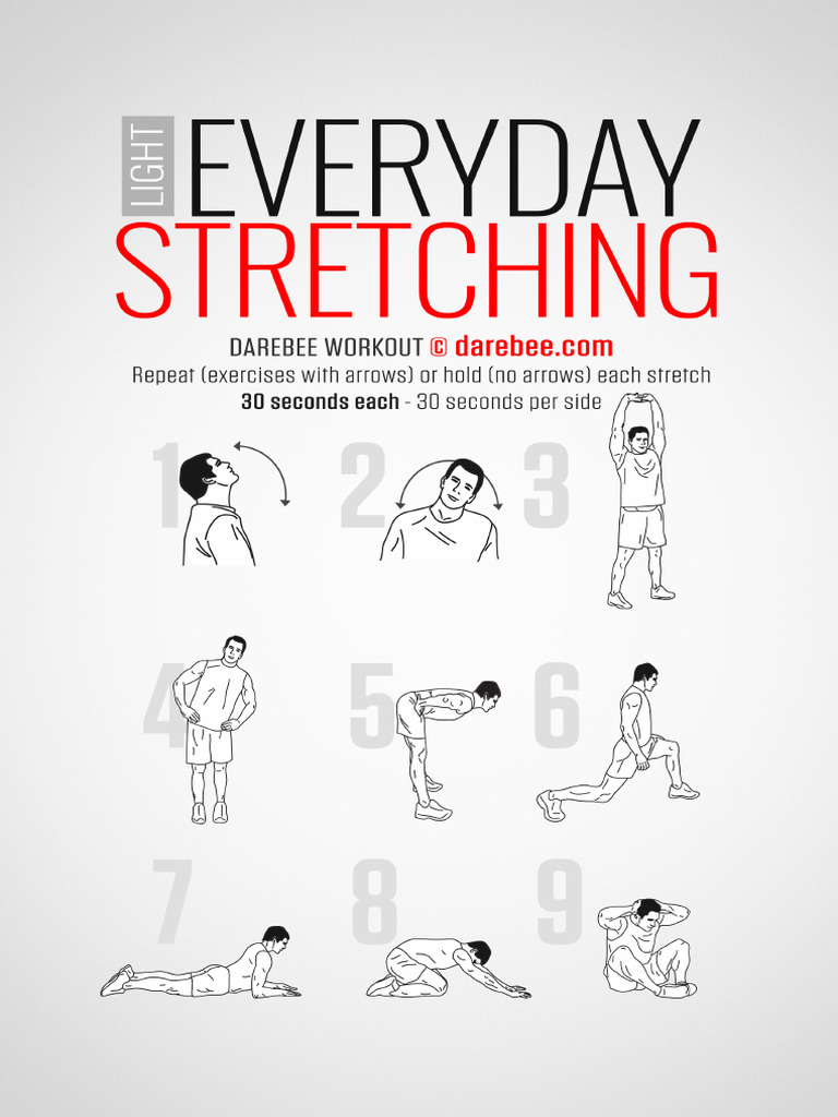 Everyday Stretching Light Workout | PDF