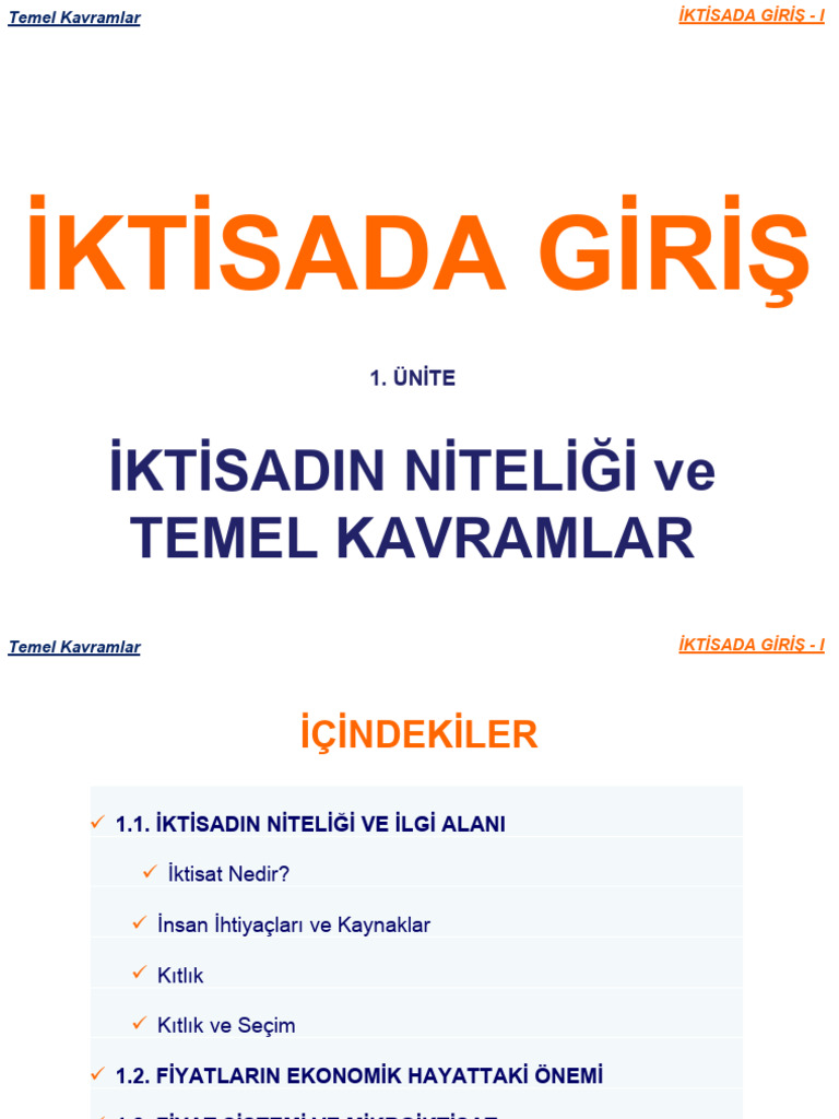 Temel Kavramlar - İ.g | PDF