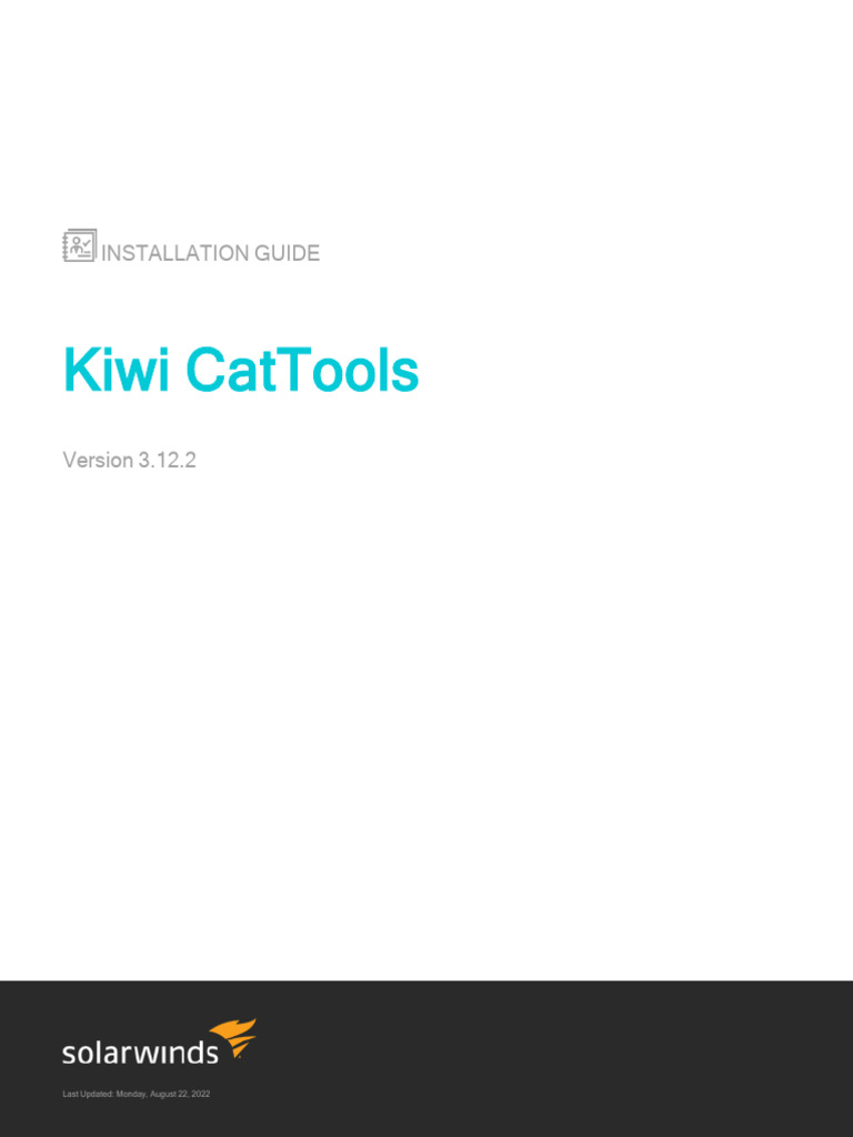kiwi catools_installation_guide | PDF | Installation (Computer Programs) | Online And Offline