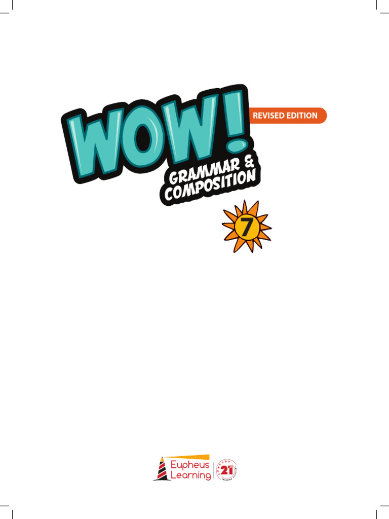 WOW English Grammar CBSE - CH 1-4 - Class 07 | PDF