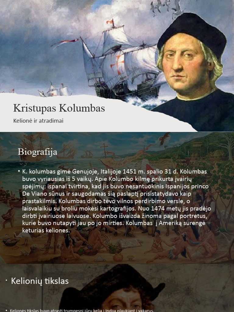 Kristupas Kolumbas | PDF