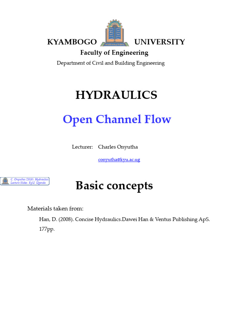 Open Channel 2 | PDF | Soft Matter | Continuum Mechanics