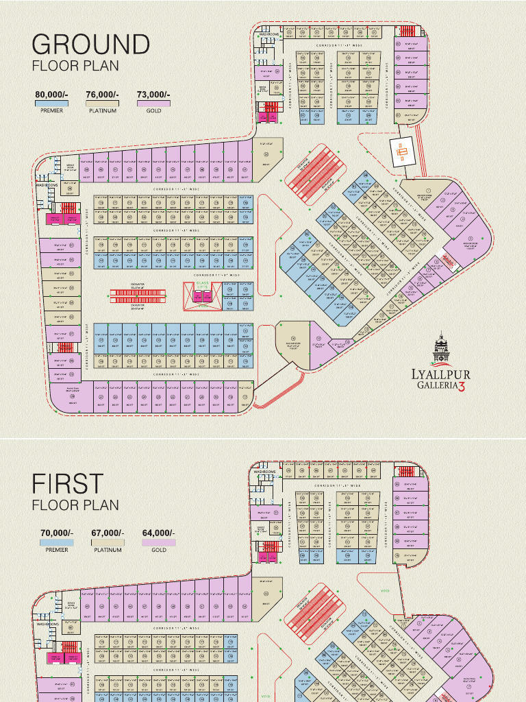 Lyallpur Galleria 3 Map (03011111410) | PDF